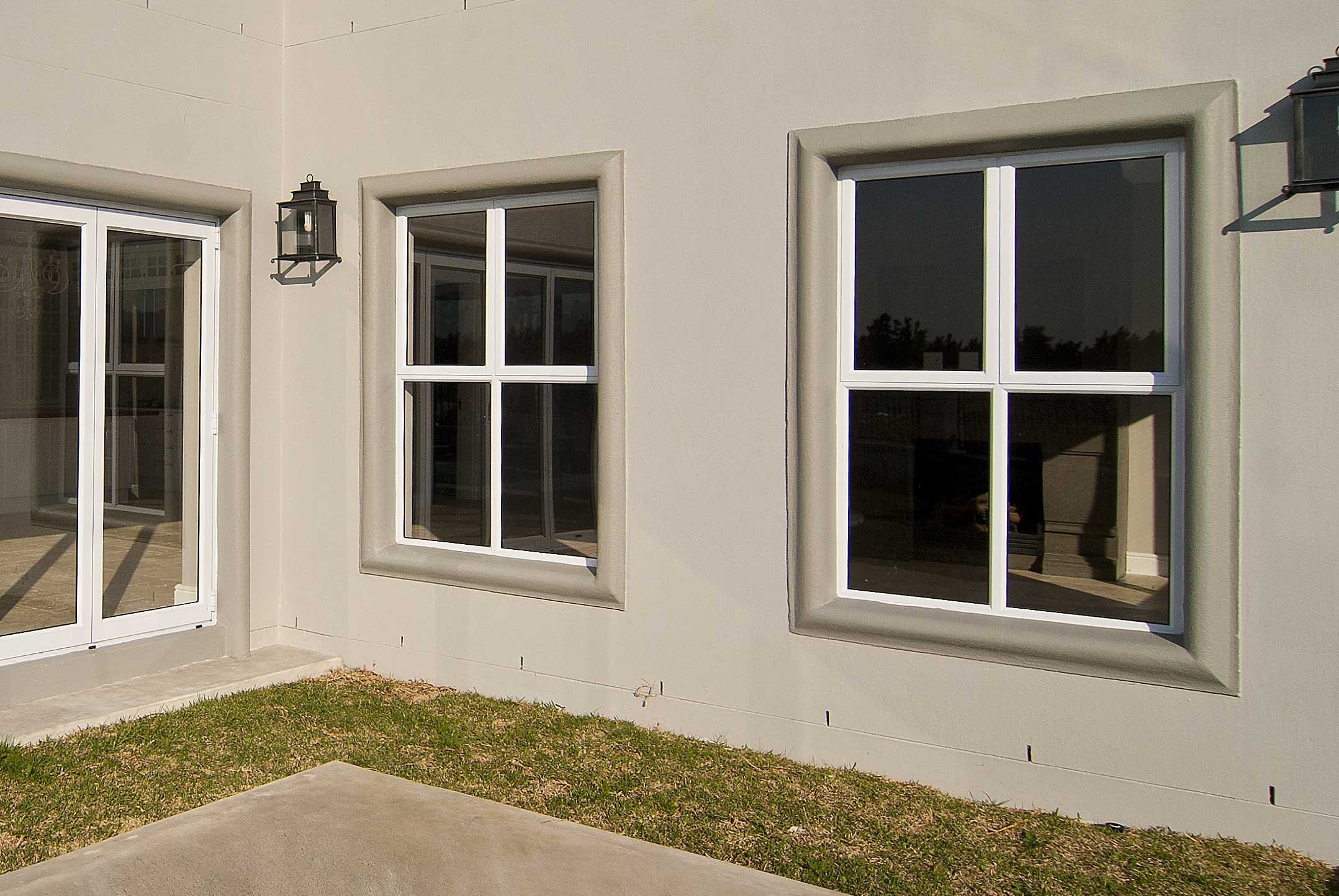 White Modern Windows Add A Splash Of Colour To Your New Replacement